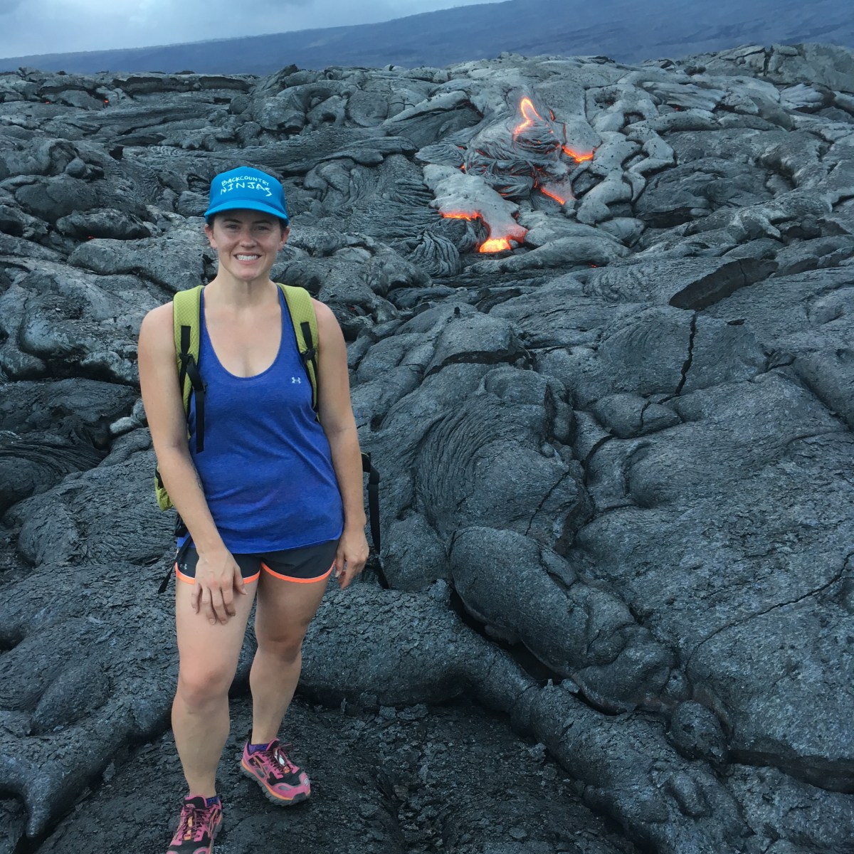 Lava viewing at Hawai’i Volcanoes National Park! – Elizabeth Erickson
